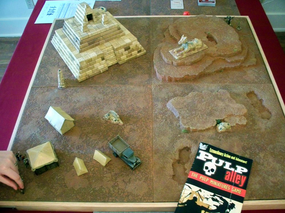 [TMP] "Pulp Girl vs. The Black Pharaoh, Pulp Alley AAR" Topic